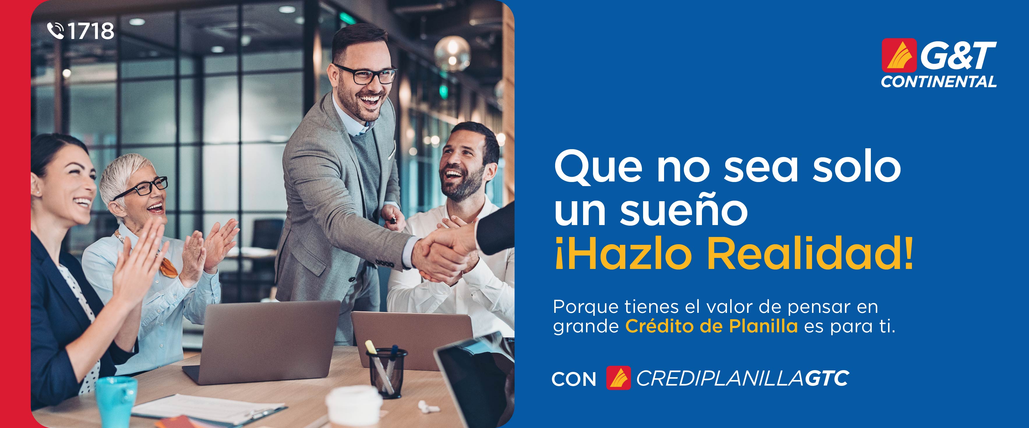 Crediplanilla GTC | Banco G&T Continental