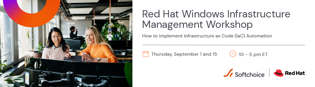 Softchoice | Infrastructure Management Workshops